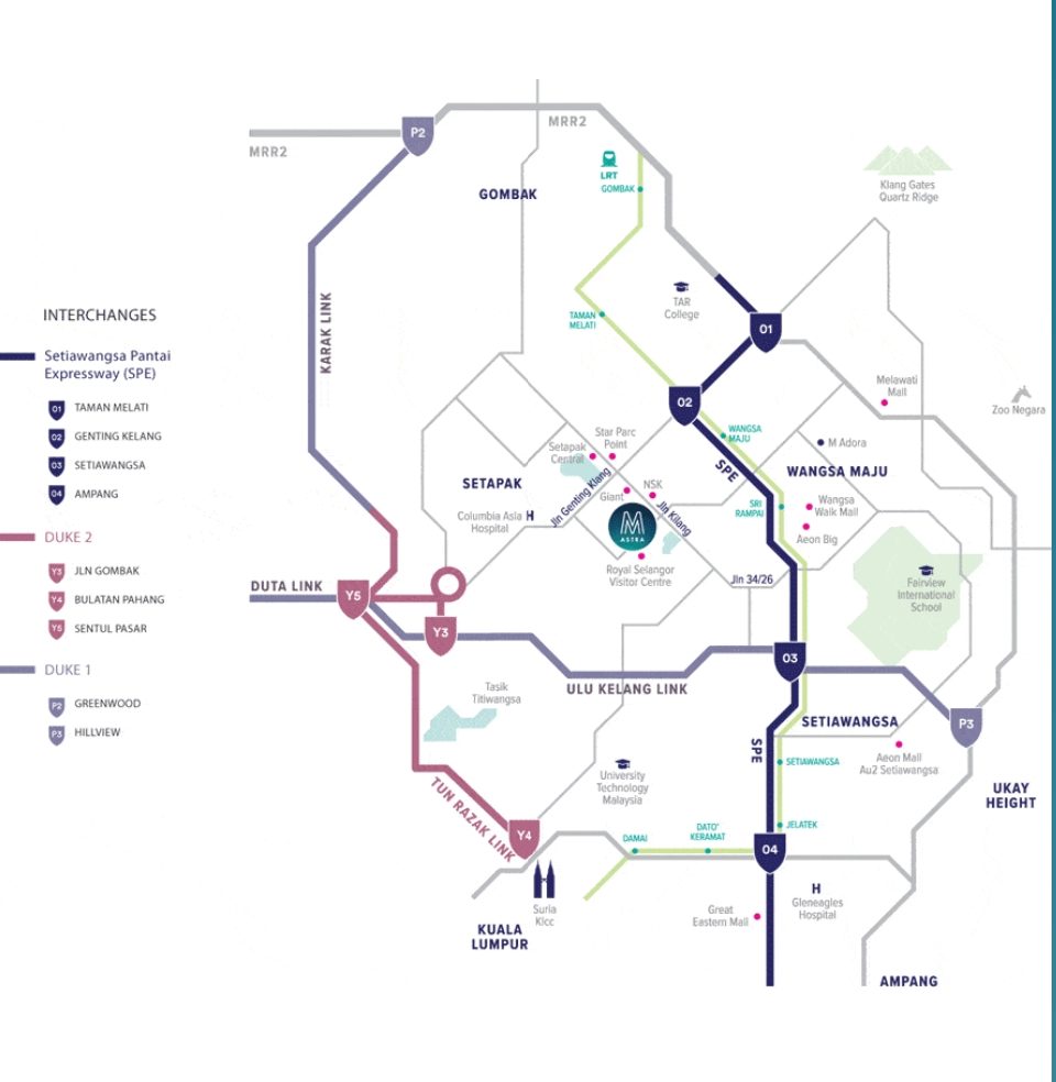 M-Astra-Location-Map | New Property Launch | Malaysia